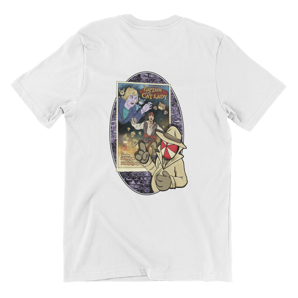 Cat Lady & Capt. Jack Tee - That Umbrella Guy