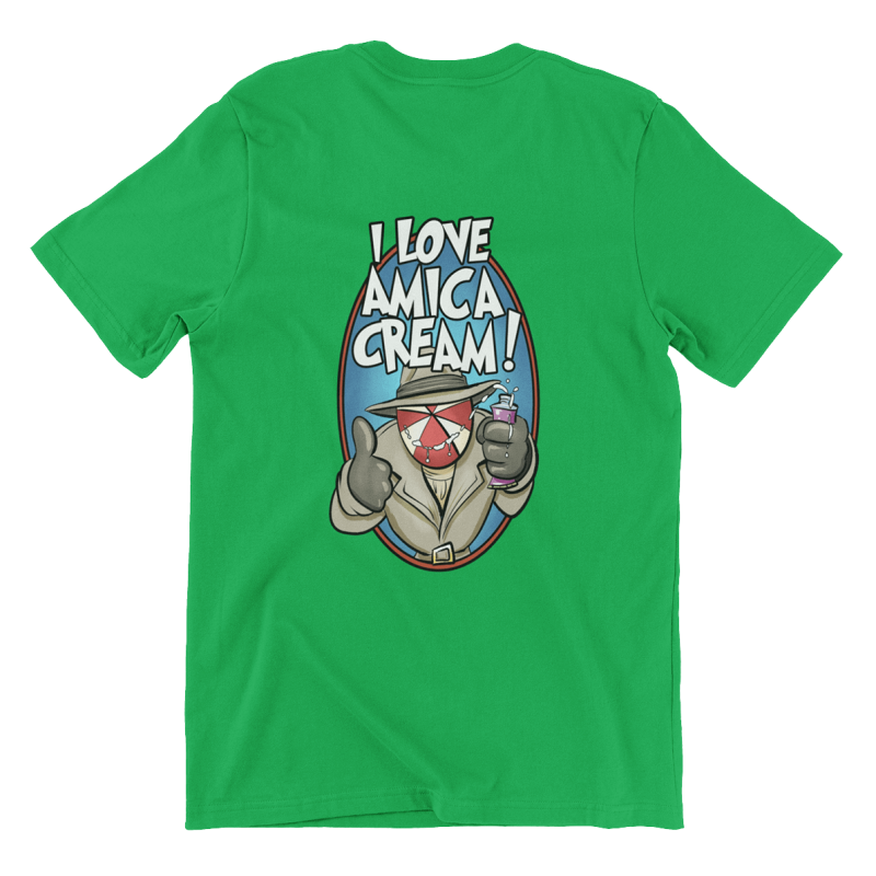 Amica Cream Tee - That Umbrella Guy