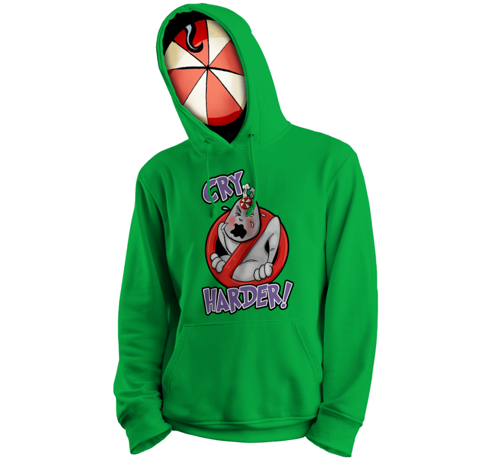 Cry Harder Hoodie - That Umbrella Guy