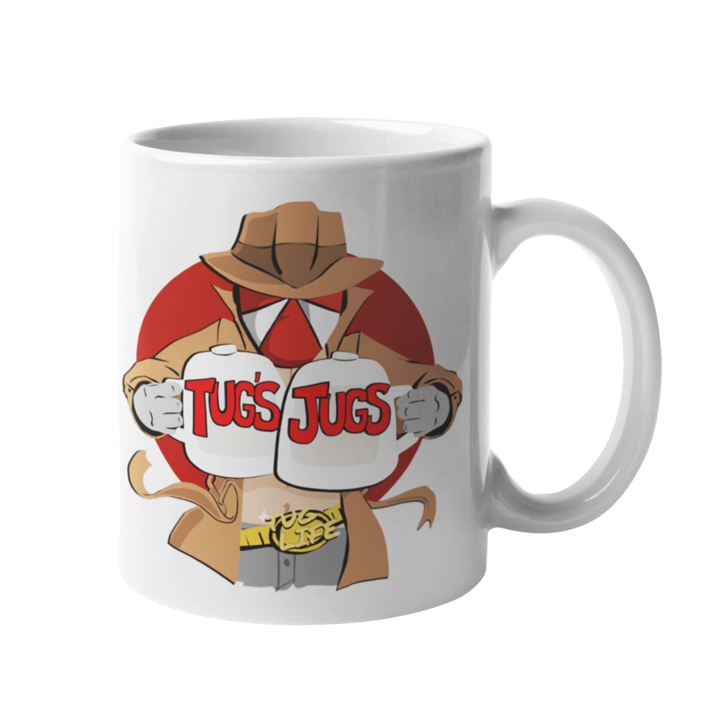 TUG's JUGs Mug White - That Umbrella Guy